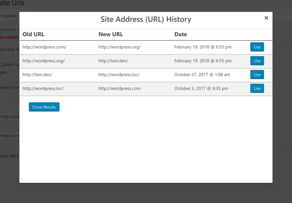 Go Live Update Urls PRO – Usage – OnPoint Plugins