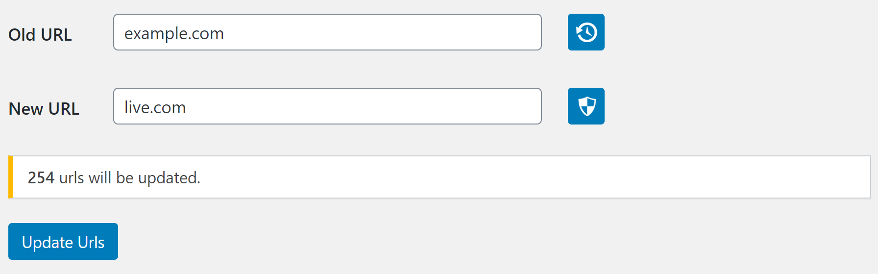 Go Live Update Urls PRO – Usage – OnPoint Plugins